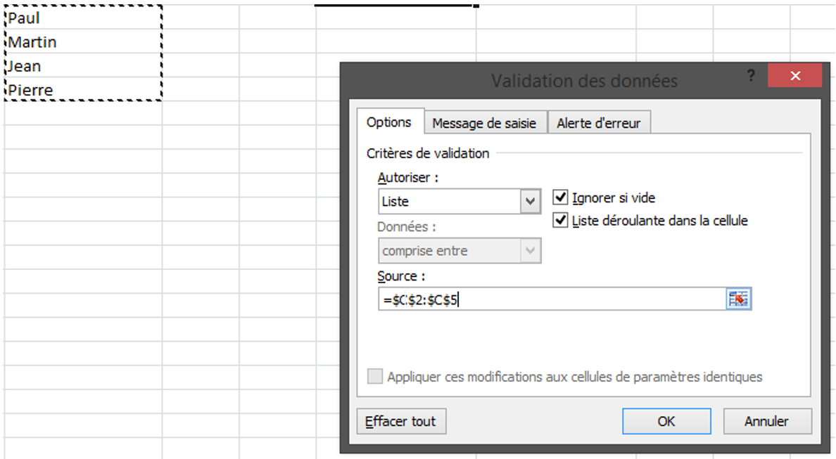 Comment créer un menu déroulant dynamique sur Excel Comment créer un menu déroulant dynamique sur Excel